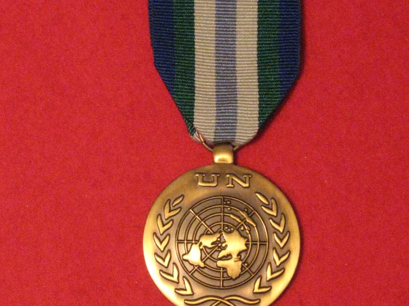 FULL SIZE UNITED NATIONS GEORGIA MEDAL UNOMIG - Hill Military Medals