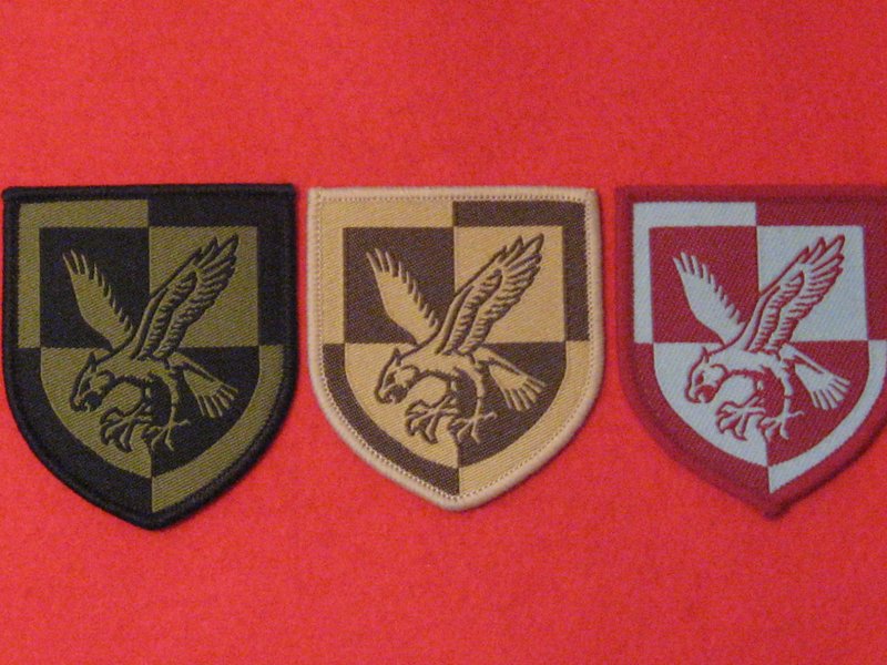 TACTICAL RECOGNITION FLASH BADGES SET OF 3 - 16TH AIR ASSAULT TRF ...