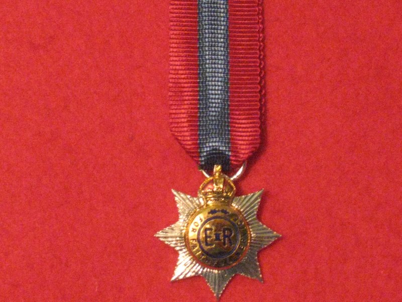 MINIATURE IMPERIAL SERVICE ORDER MEDAL ISO EIIR - Hill Military Medals