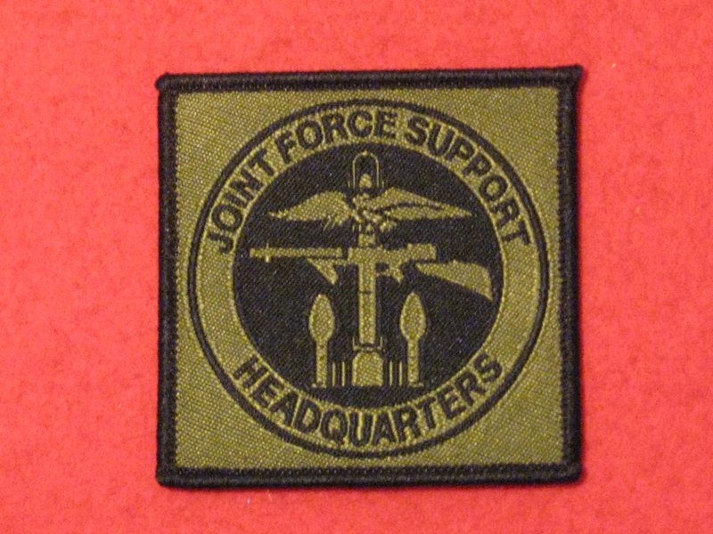 TACTICAL RECOGNITION FLASH BADGE JOINT FORCE SUPPORT HEADQUARTERS TRF ...