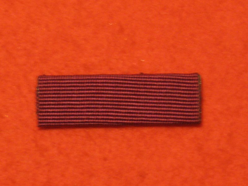 VICTORIA CROSS VC MEDAL RIBBON SEW ON BAR - Hill Military Medals