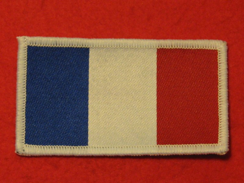 FRANCE FRENCH FLAG BADGE - Hill Military Medals