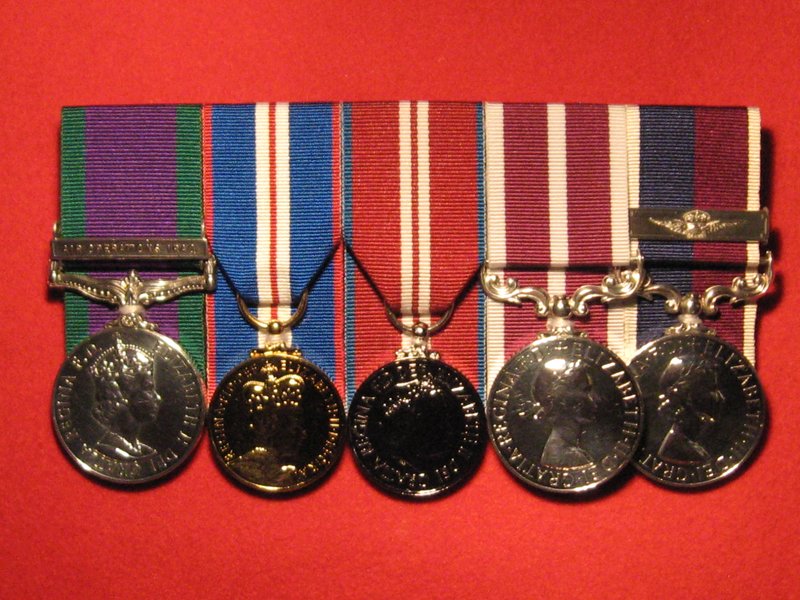 MEDAL SET - STEVE WARREN - Hill Military Medals